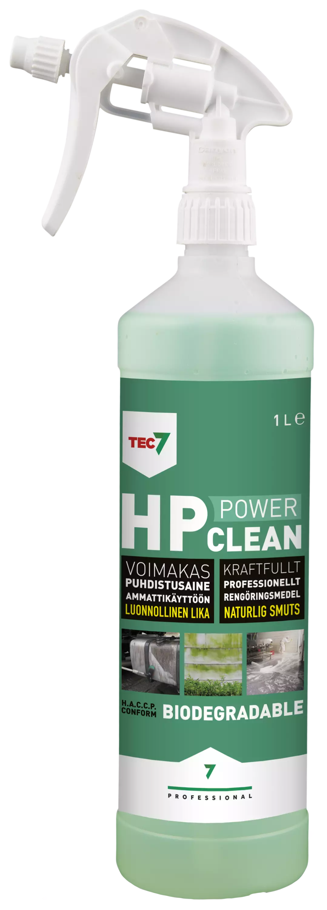TEC7 HP Clean syväpuhdistusaine 1l - Syvarin Konehuollon verkkokauppa