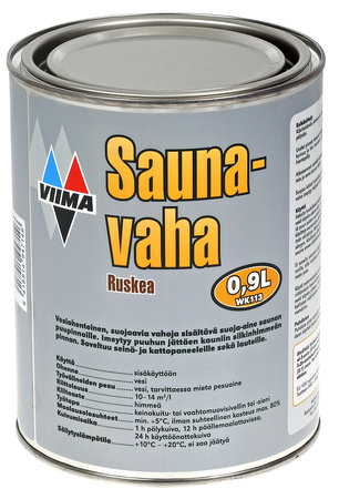 Saunavaha 0,9L Ruskea - Syvarin Konehuollonverkkokauppa